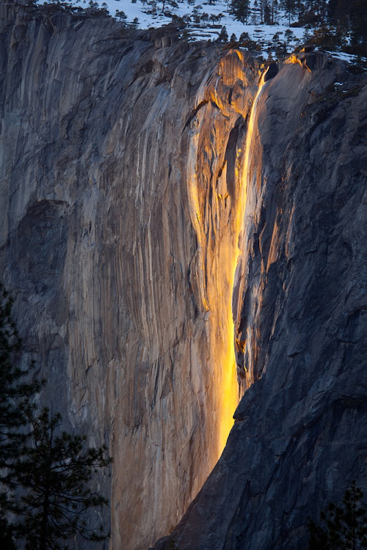 Mesmerizing Yosemite Horsetail Firefall | Blog de Superflicka